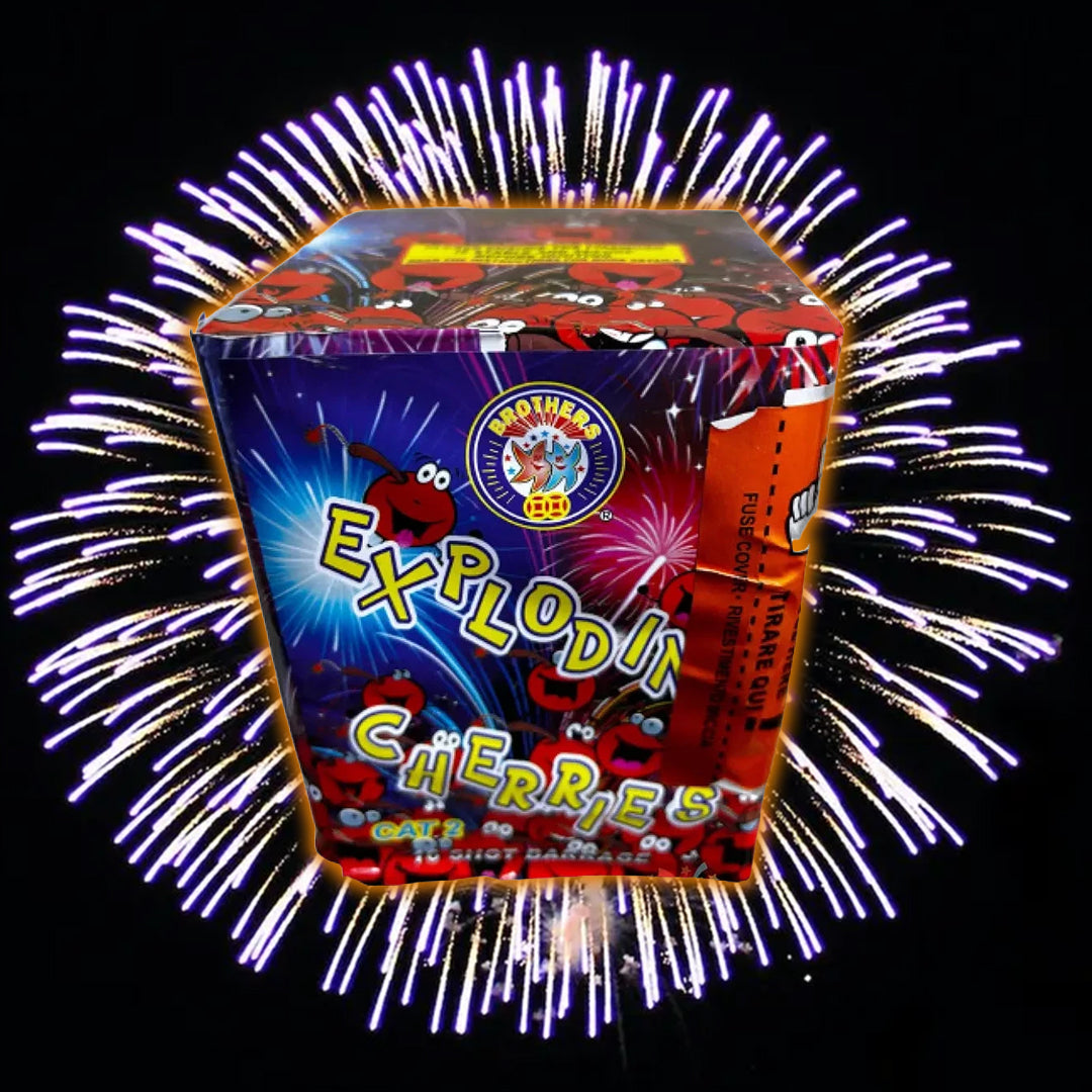 Cakes & Barrages, Multi Shot Fireworks for Sale UK