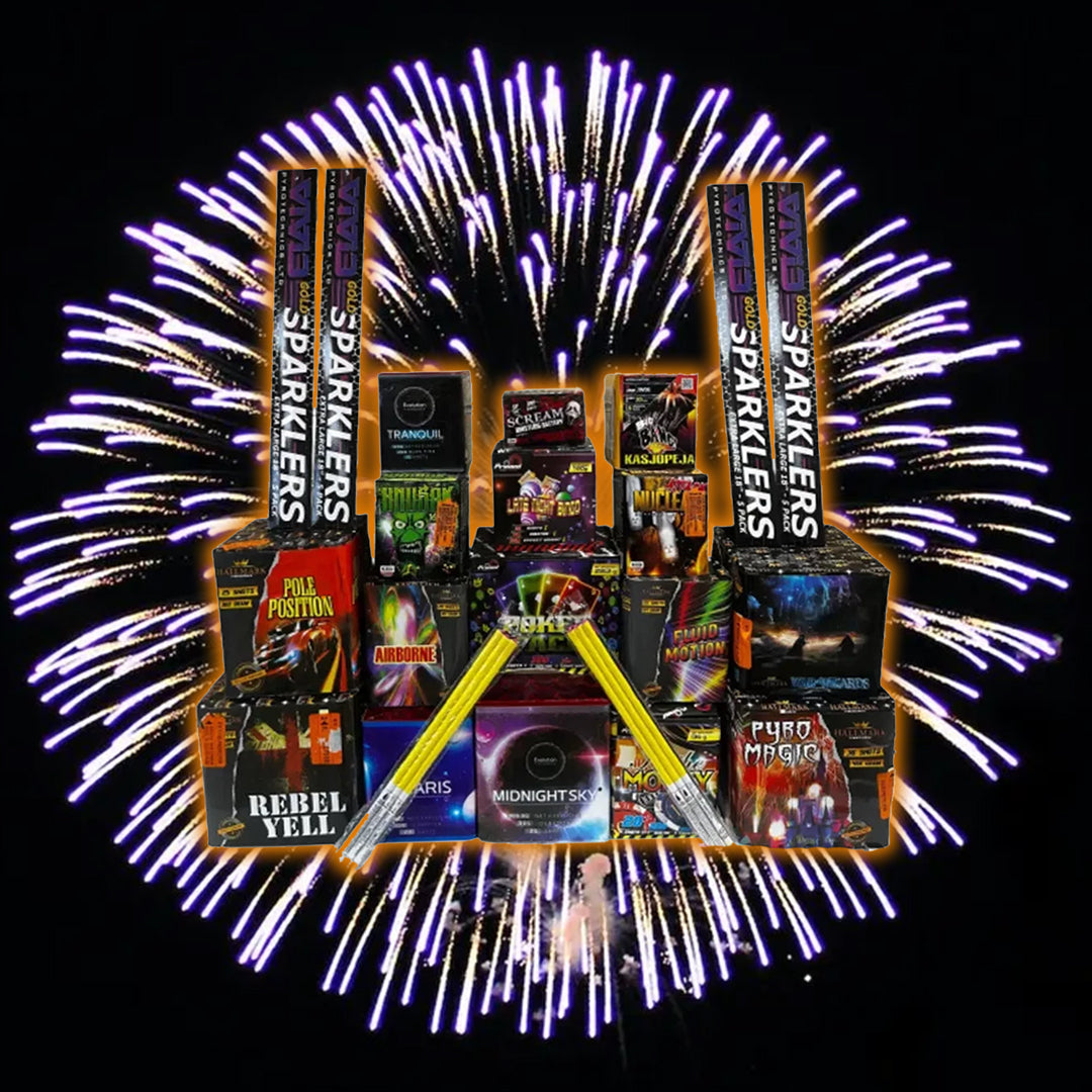 Fireworks Boxes, Fireworks Selection Boxes UK – Lets Party Fireworks