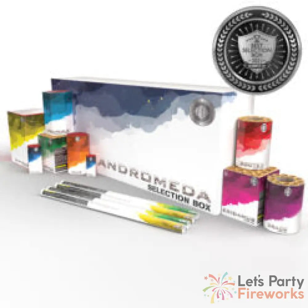Andromeda ( Voted Best Selection Box 2021 ) – Lets Party Fireworks