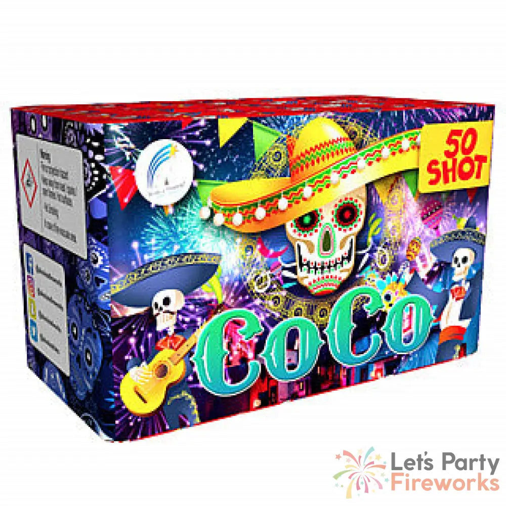 Coco 50 Shots ( Best Seller ) – Lets Party Fireworks