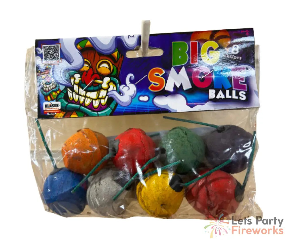 Colour Smoke Balls set of 8 different smoke balls – Lets Party Fireworks